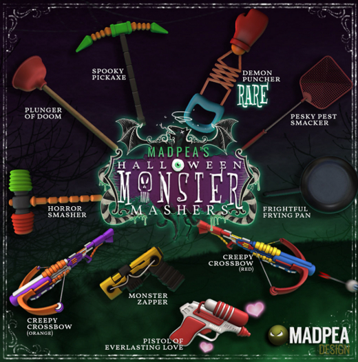 Second Life Marketplace - MadPea Monster Mashers - Plunger of Doom